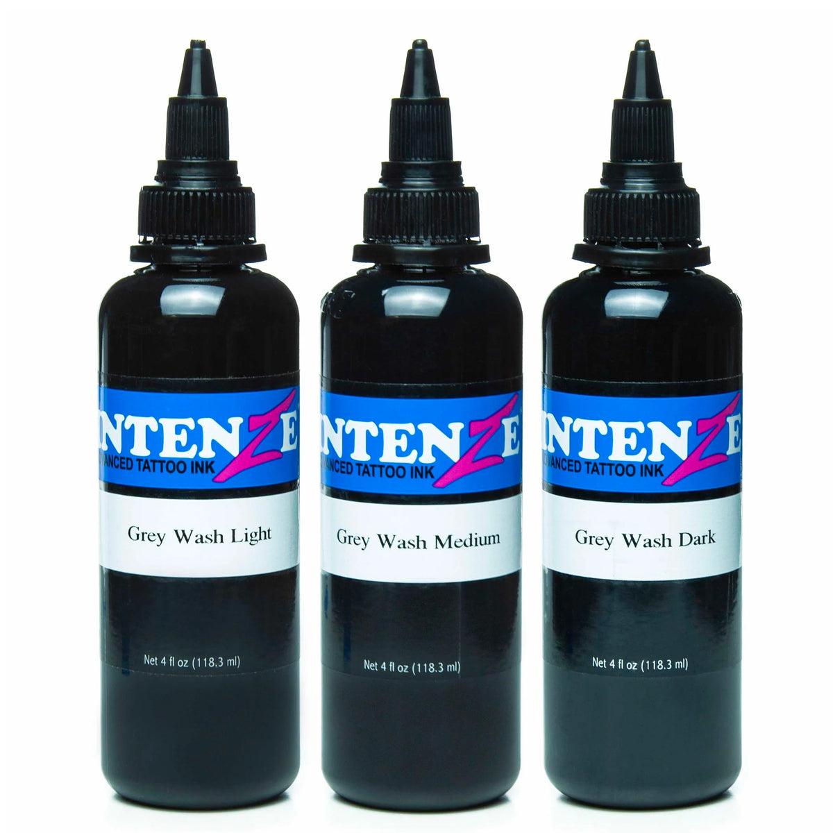 Intenze Gray Wash Tattoo Ink Kit | Tatt Lab
